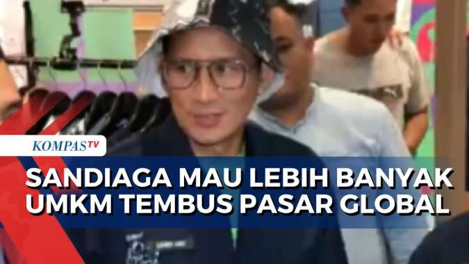 Menteri PAREKRAF, Sandiaga Uno Targetkan Lebih Banyak UMKM 'Go International' di 2024!