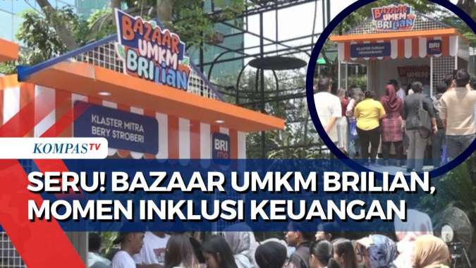 Rutin Digelar Sejak 2021, Bazaar UMKM Brilian Kembali Hadir! Bagian dari Program Pembinaan UMKM
