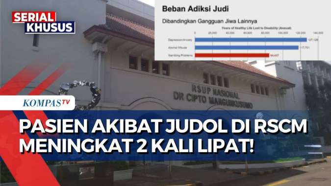 Pasien Rawat Inap Akibat Kecanduan Judi Online di RSCM Hampir 100 Orang! | SERIAL JUDOL