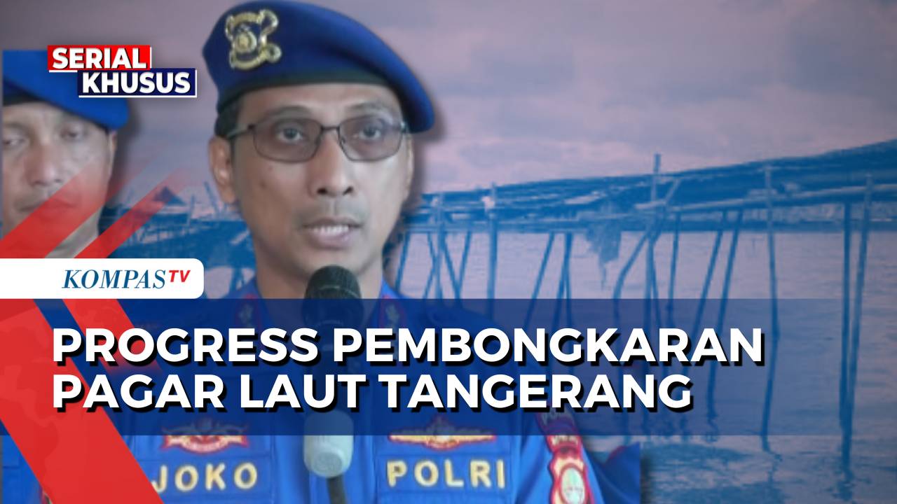 Video: Keterangan Petugas Update Pembongkaran Pagar Laut Tangerang | PAGAR LAUT