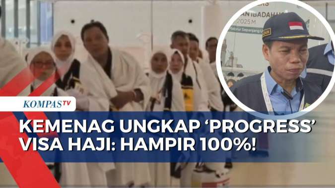 Hampir 100 Persen! Kemenag Ungkap Perkembangan Visa Haji Jemaah Indonesia