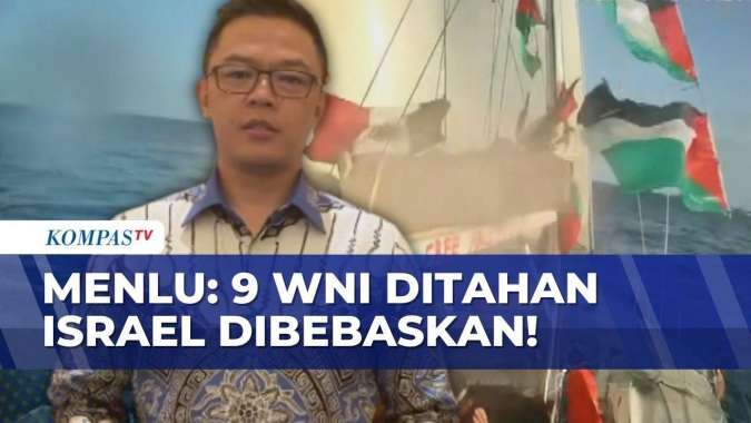 Terbaru! Menlu Ungkap 9 WNI Ditahan Israel Akhirnya Dibebaskan | KOMPAS ...
