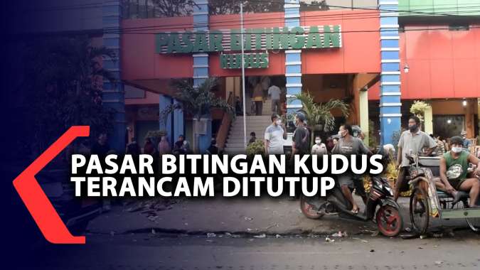 Langgar Prokes Pasar Bitingan Kudus Terancam Ditutup