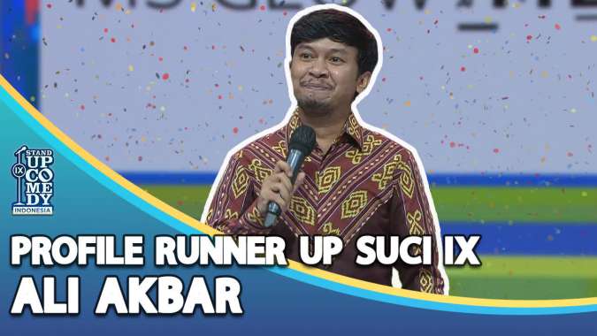 Profile Juara 2 SUCI IX: Ali Akbar, Komika Asal Ternate