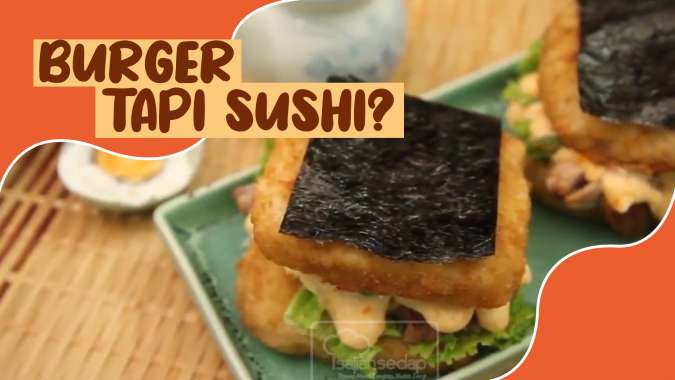 Burger atau Sushi? Ini Resep dan Cara Membuat Burgushi, Makanan Unik ...