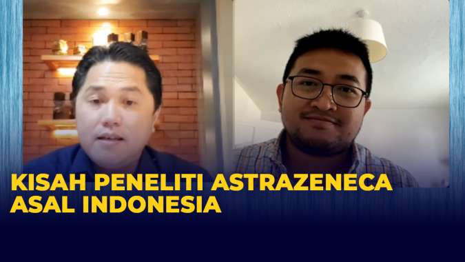 Cerita Indra Rudiansyah ke Erick Thohir Bisa Gabung Tim Riset AstraZeneca