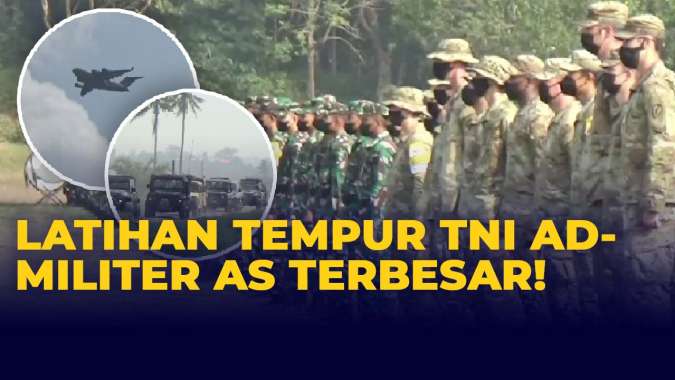 Potret Latihan Tempur TNI AD-Militer AS Terbesar dalam Sejarah!