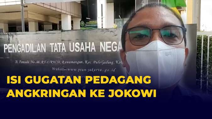 Presiden Jokowi Digugat Pedagang Angkringan, Ini Isi Gugatannya