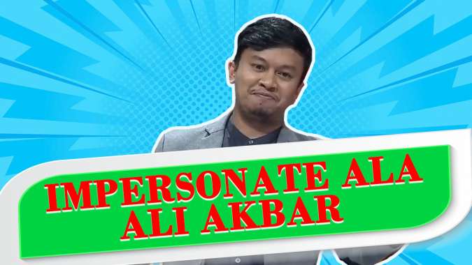 Kompilasi Ali Akbar Impersonate Sesama Komika: Alex Fabry Hingga Rio Dumatubun