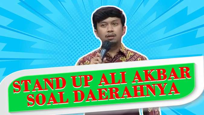 Kompilasi Stand Up Ali Akbar soal Daerahnya: Tiba-tiba Muncul Anda, Aib ...