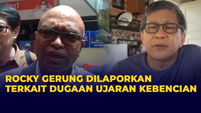 Rocky Gerung Dilaporkan ke Polisi Terkait Dugaan Ujaran Kebencian