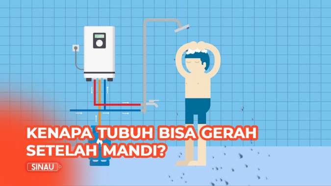 Tubuh Berkeringat dan Merasa Gerah Setelah Mandi, Apa Penyebabnya?
