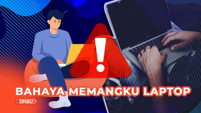 Sering Memangku Laptop? Hati-hati Bisa Memicu Masalah Kesehatan