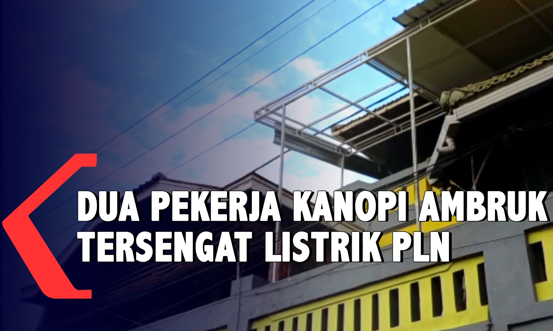 Renovasi Atap Rumah Dua Pekerja Tersengat Listrik