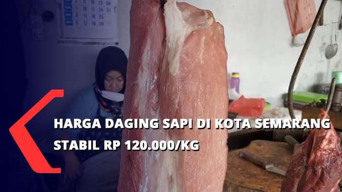 Harga Daging Sapi di Kota Semarang Stabil Rp 120.000/Kg