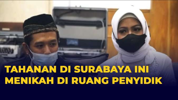 Pasangan ini Menikah di Kantor Polisi Karena Mempelai Pria adalah Tahanan