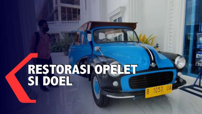 Mobil Oplet Si Doel Hadir Di Museum Motor Antik