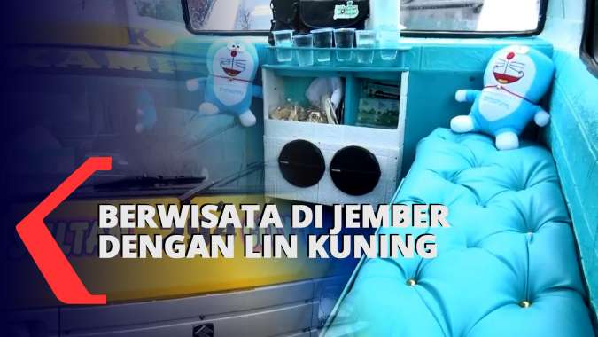 Lin Kuning Jadi Angkutan Wisata, Berwisata di Jember Jadi Lebih Asyik