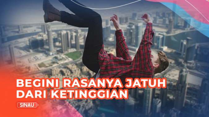 Ngeri, Ini yang Terjadi saat Tubuh Kita Jatuh dari Ketinggian