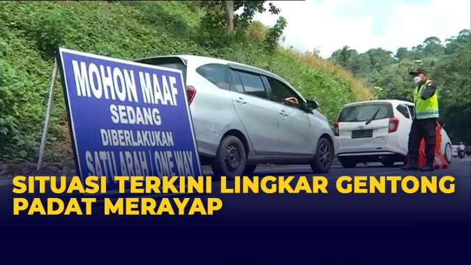 Lingkar Gentong Kembali Padat Merayap, Polisi Berlakukan One Way