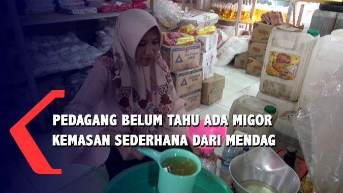 Pedagang Belum Tahu Ada Migor Kemasan Sederhana Dari Mendag