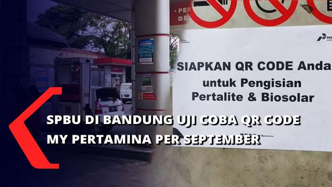 Uji Coba QR Code My Pertamina Di Bandung Mulai 1 September