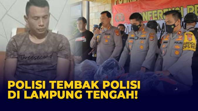 Penjelasan Lengkap Soal Polisi Tembak Polisi di Lampung Tengah