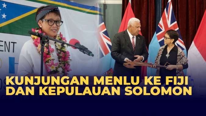 Jaga Persahabatan Indo-Pasifik, Menlu Kunjungi Fiji dan Kepulauan Solomon