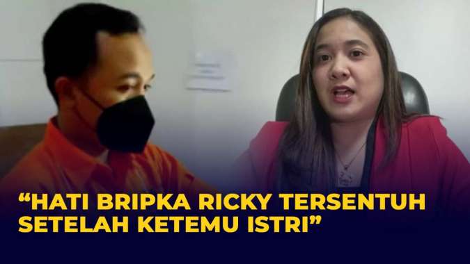 Buka-bukaan Bripka Ricky Rizal Usai Dipertemukan dengan Istri dan Keluarga