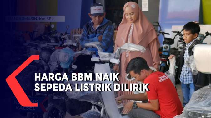 Dampak Harga BBM Naik, Penjualan Sepeda Listrik di Banjarmasin Meningkat