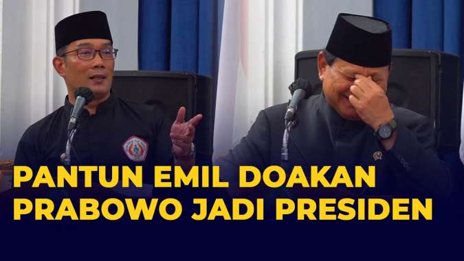 Momen Ridwan Kamil Berpantun Doakan Prabowo Jadi Presiden Momen Ridwan Kamil Berpantun Doakan Prabowo Jadi Presiden