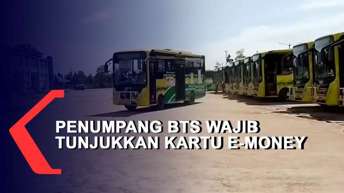 Perketat Keamanan, Bus BTS Wajibkan Penumpang Tunjukkan Kartu E-Money
