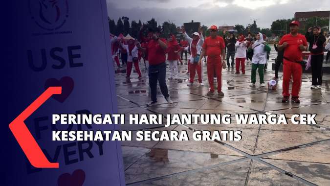 Peringati Hari Jantung Warga Cek Kesehatan Secara Gratis