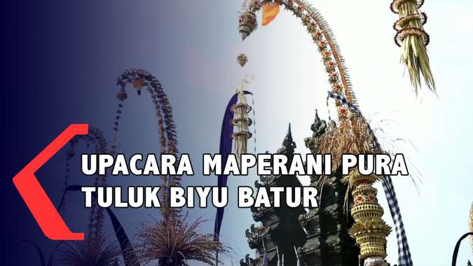 Upacara Maperani Pura Tuluk Biyu Batur