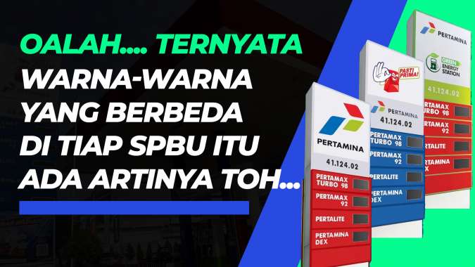 Ini Perbedaan SPBU Pertamina Warna Merah, Biru, dan Hijau