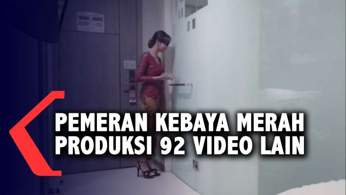 Pemeran Kebaya Merah Juga Merekan 92 Video Asusila Lain