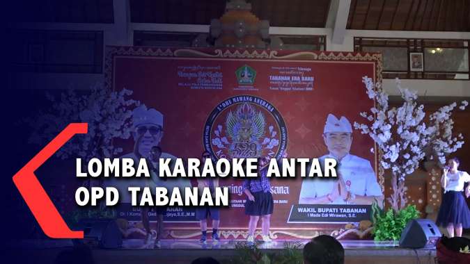 Lomba Karaoke Antar OPD Tabanan