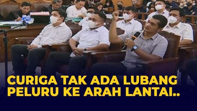 Bripka Danu Ungkap Kecurigaan Tak Ada Lubang Peluru ke Arah Bawah Dalam ...