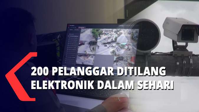 Kamera ETLE Beroperasi, 200 Pelanggar Ditilang Elektronik Dalam Sehari