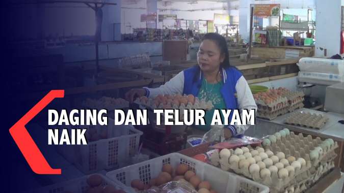 Harga Telur Dan Daging Ayam Naik