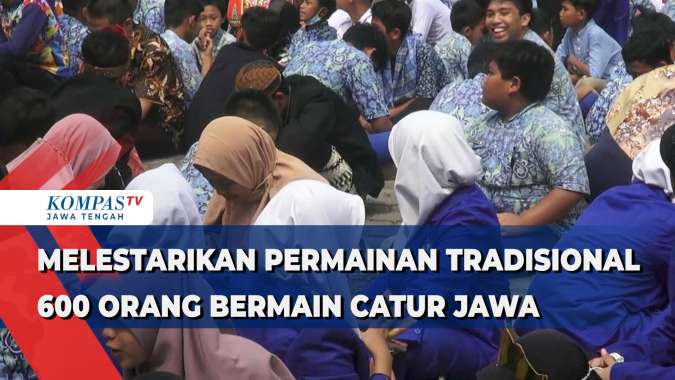Melestarikan Permainan Tradisional, 600 Orang Bermain Catur Jawa