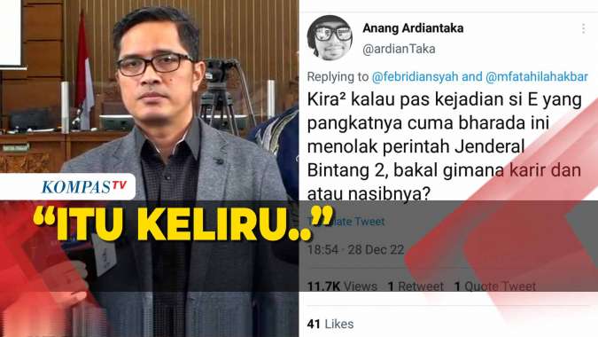 Kata Febri Diansyah Soal Pertanyaan Netizen Ferdy Sambo Benar Beri Perintah Tembak