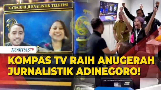 Keren! Kompas TV Raih Anugerah Jurnalistik Adinegoro 2022 Lewat Program ...