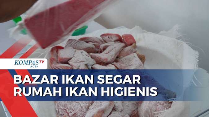 Produk Olahan Perikanan di Bazar Ikan Segar