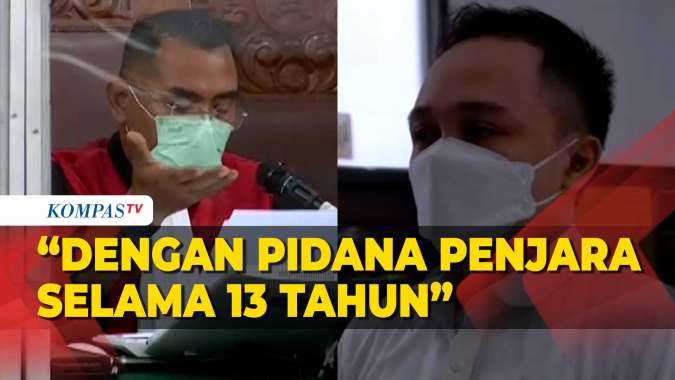Detik-detik Hakim Jatuhi Vonis 13 Tahun Penjara Kepada Ricky Rizal, Lebih Tinggi dari Tuntutan