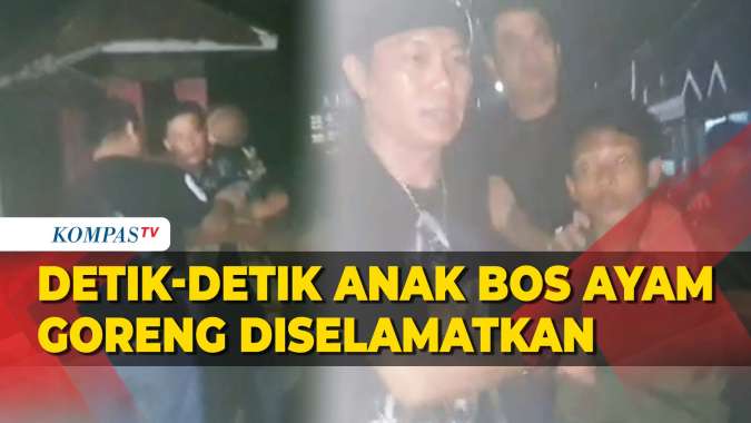 Momen Detik-detik Penyelamatan Anak Bos Ayam Goreng yang Diculik Pelaku