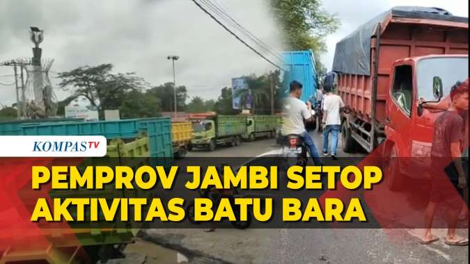 Macet 22 jam di Jambi, Pemprov Memohon Maaf dan Hentikan Aktivitas Tambang Batu Bara