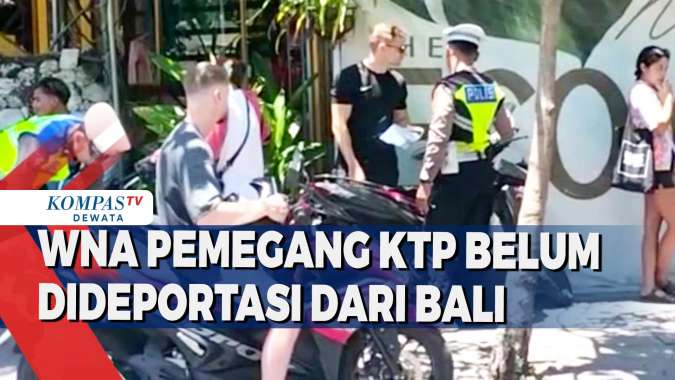 WNA Pemegang KTP Belum Dideportasi Dari Bali