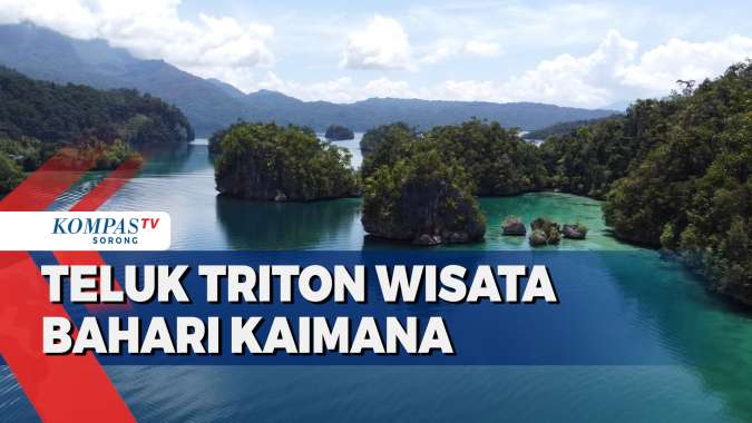Teluk Triton Wisata Bahari Dari Kaimana Papua Barat