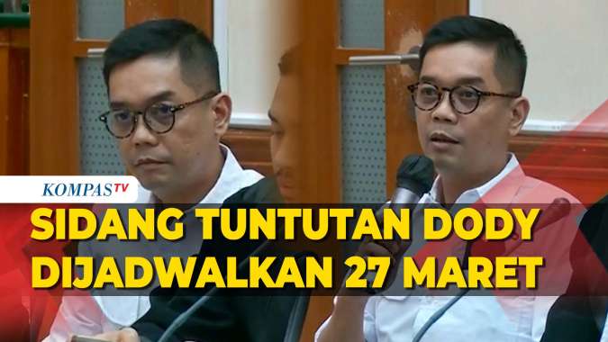 Sidang Tuntutan AKBP Dody Prawiranegara Dijadwalkan 27 Maret 2023